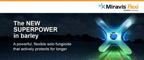 Syngenta Miravis Flexi | Next-Gen Fungicide Technology for Barley